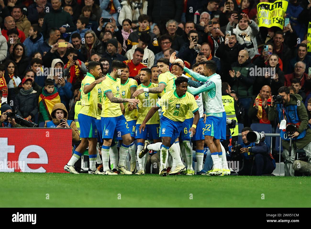 Brazil team football 2024 hi-res stock photography and images - Alamy