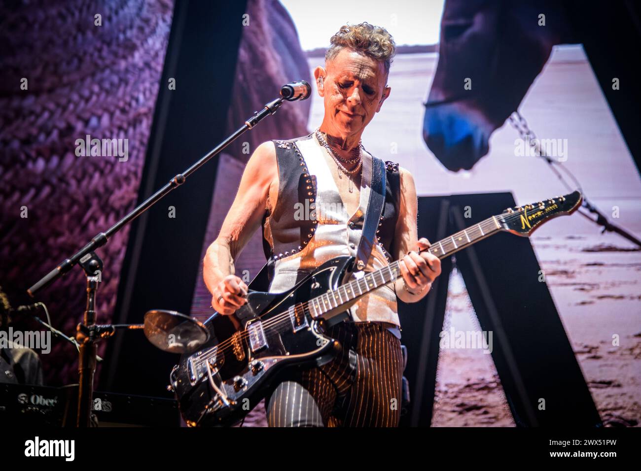 Italy 23 March 2024 Depeche Mode live at Inalpi Arena in Turin - First ...