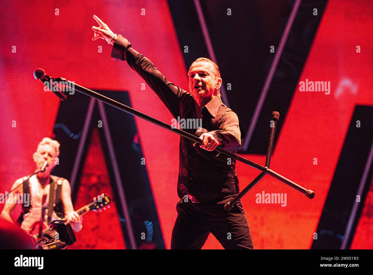 Italy 23 March 2024 Depeche Mode live at Inalpi Arena in Turin - First ...