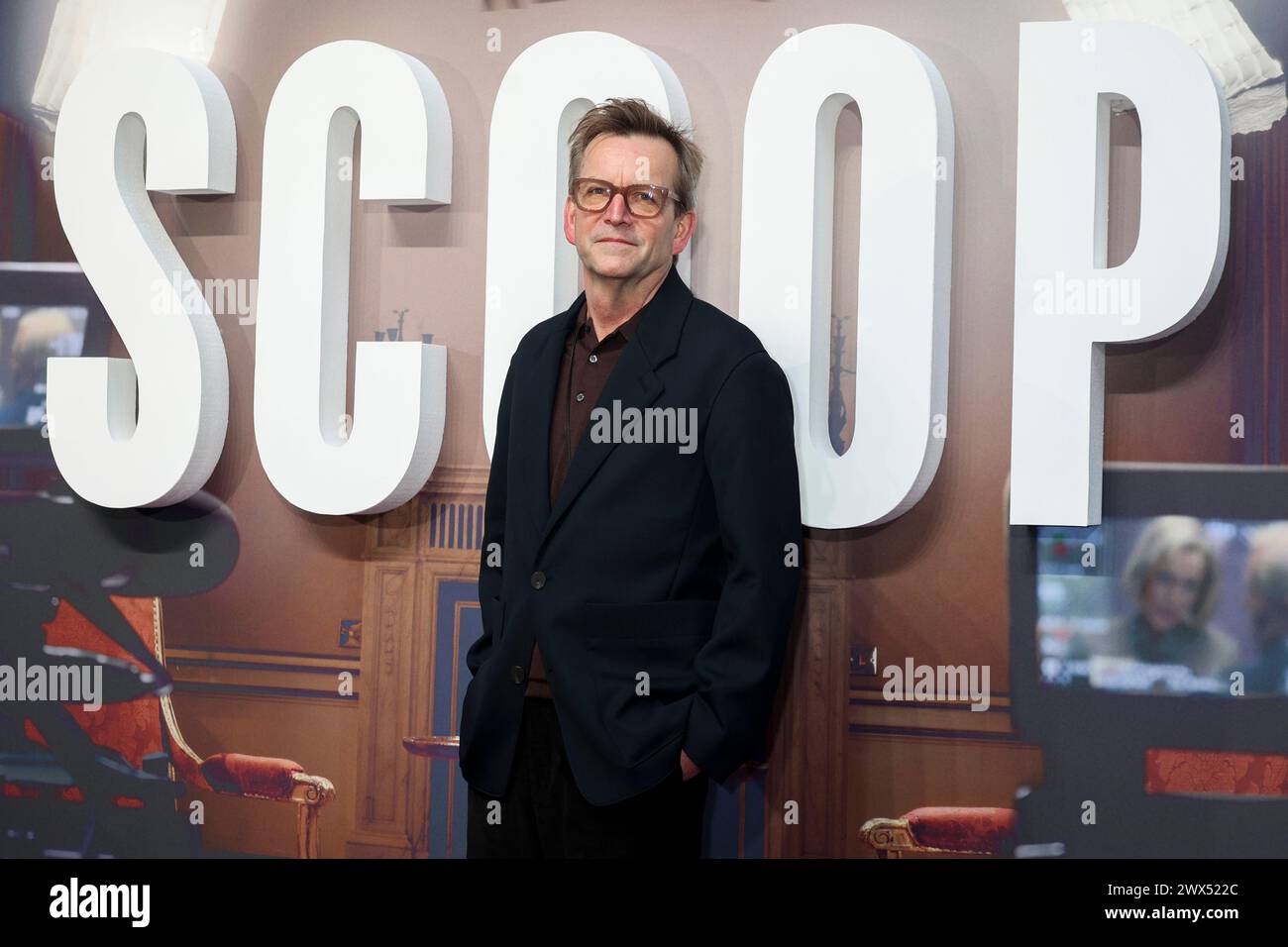 Philip Martin attends the Scoop World Premiere at Curzon Mayfair in ...