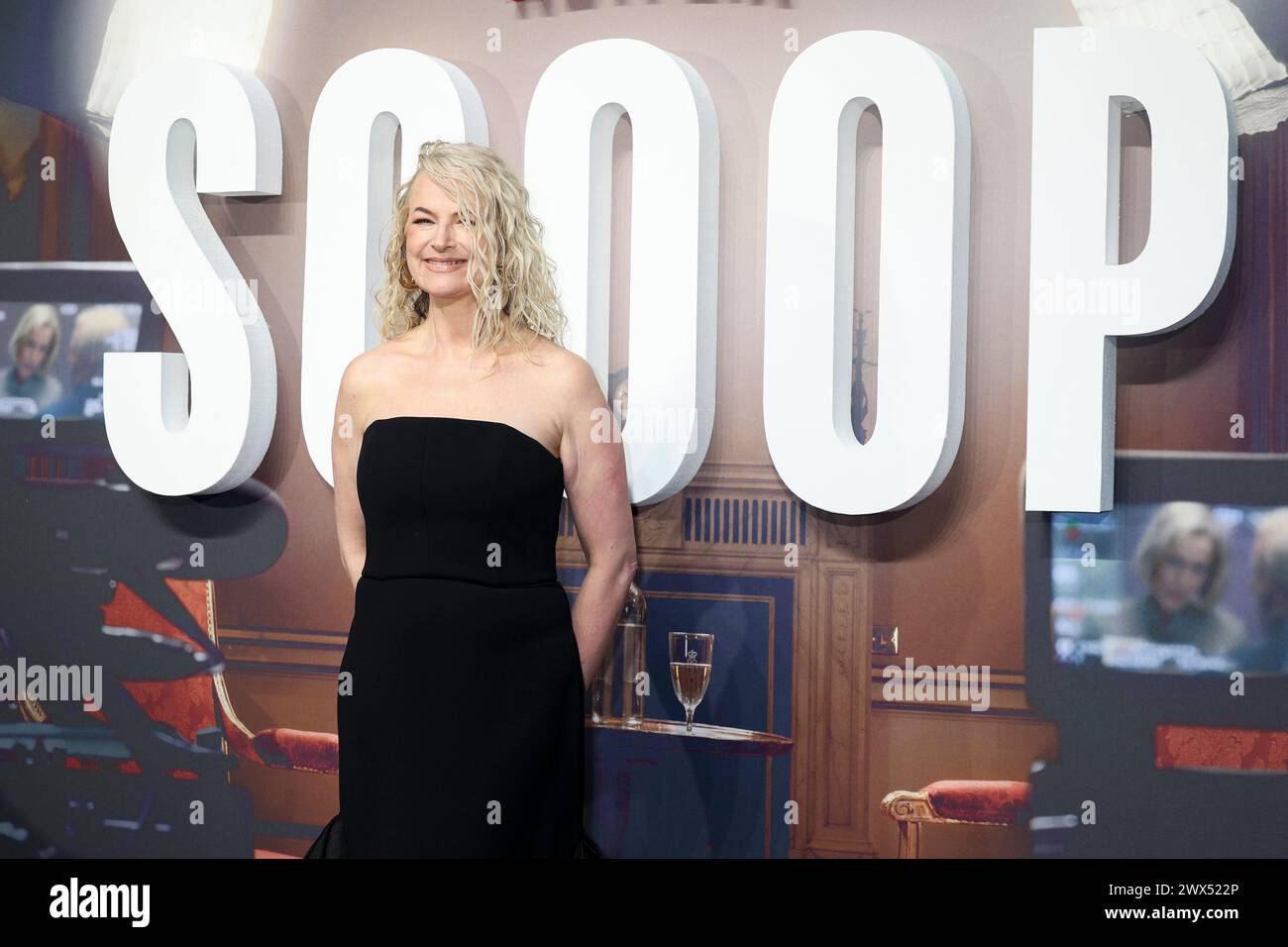 Sam McAlister attends the Scoop World Premiere at Curzon Mayfair in ...