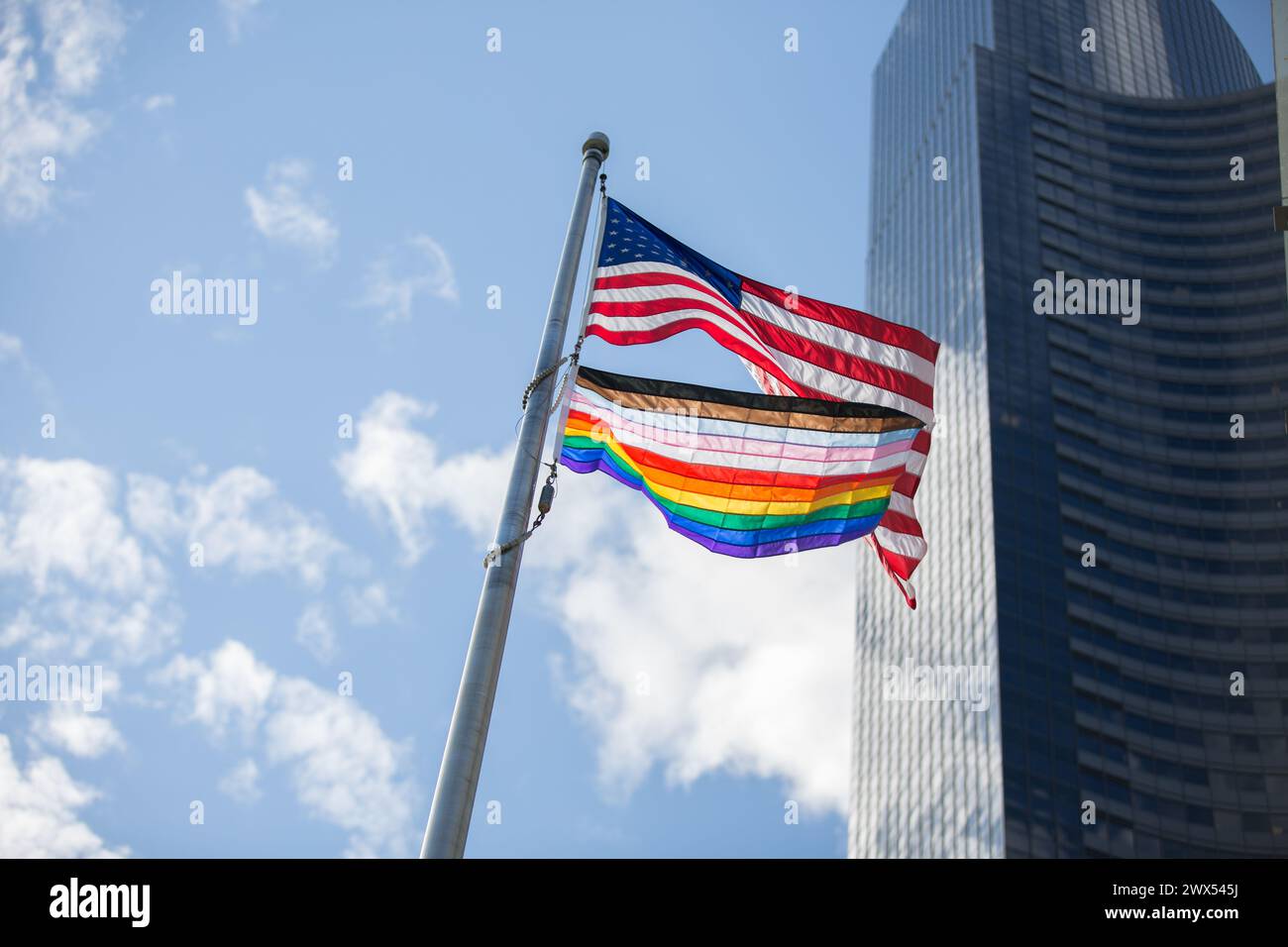 Flag of seattle hi-res stock photography and images - Alamy