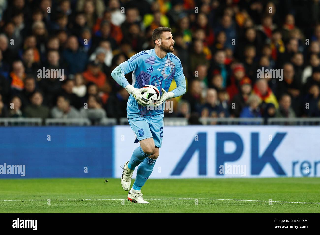 Madrid, Spain. 26th Mar, 2024. Unai Simon (ESP) Football/Soccer ...