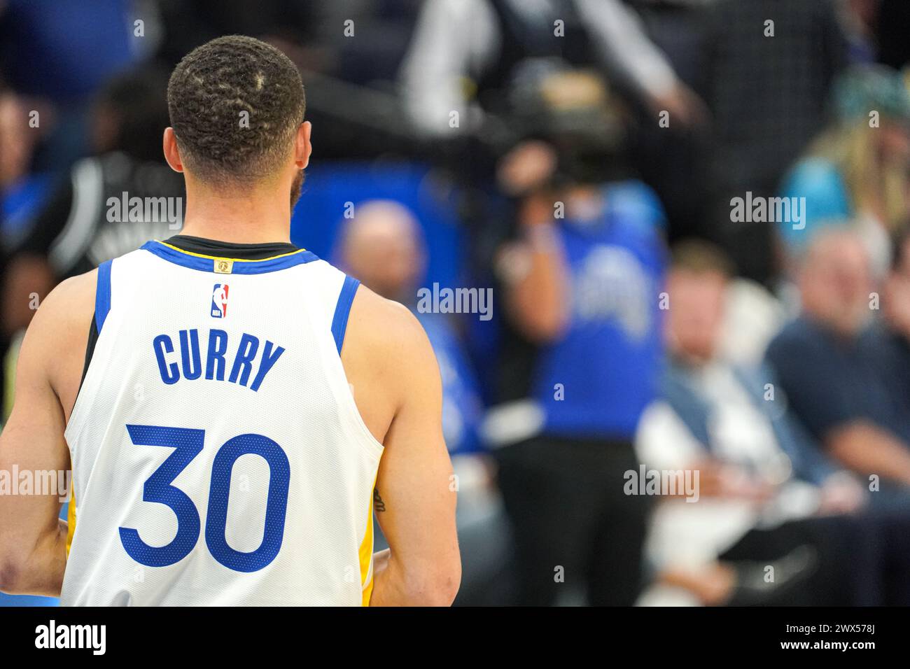 Orlando, Florida, USA, March 27, 2024, Golden State Warriors player ...