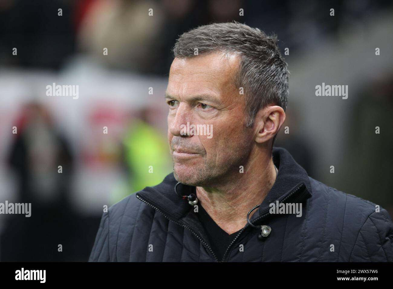 Equipe nationalle des pays bas tv commentator lothar matthaus hi-res ...