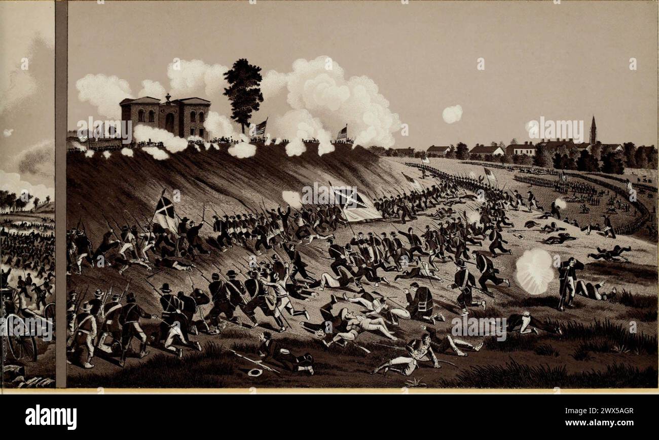 ATTLE OF GETTYSBURG Stock Photo - Alamy