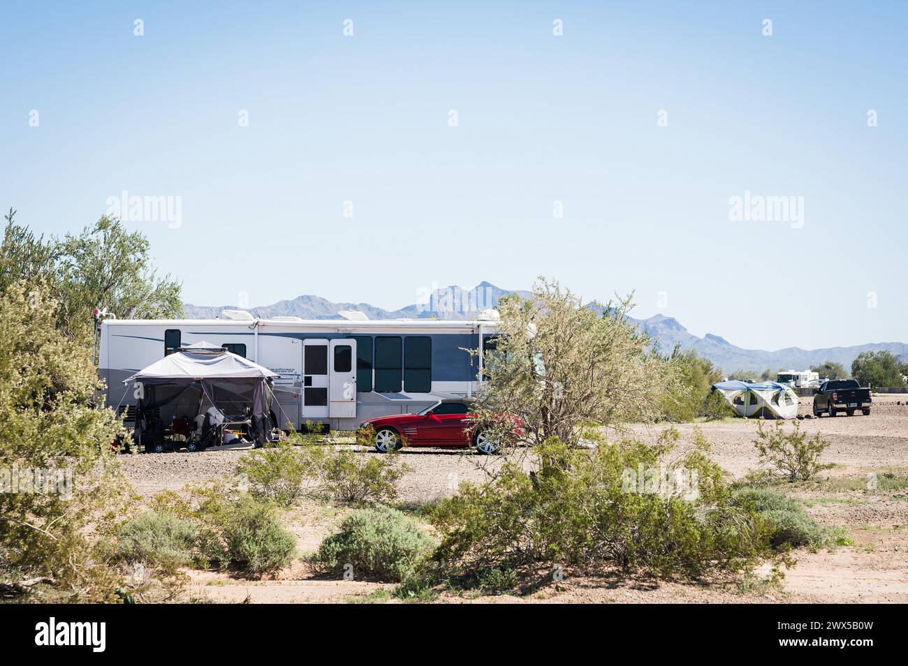 La Post Tyson Wash Bureau of Land Management long term visitor area and ...
