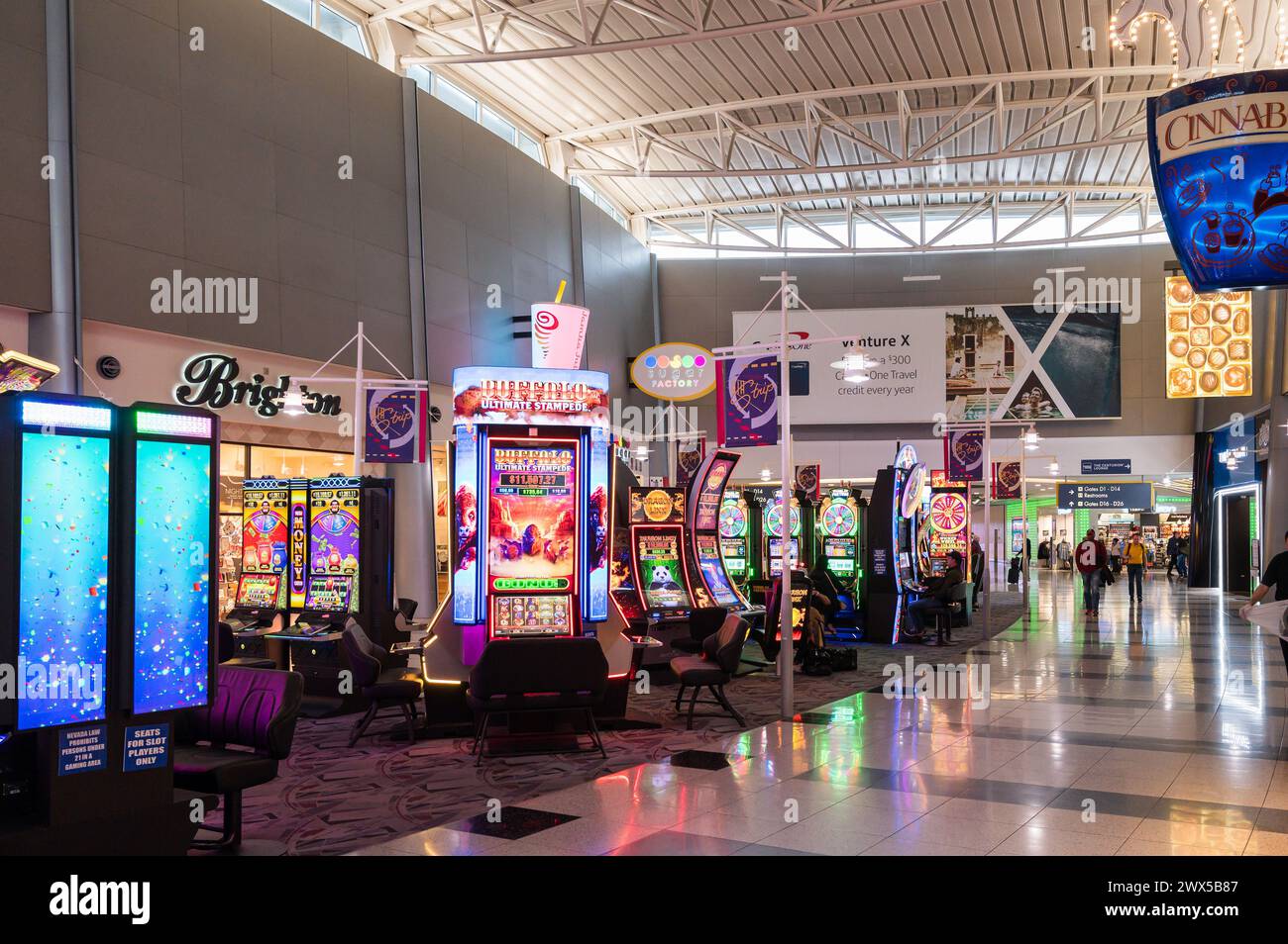 Harry reid international airport hi-res stock photography and images ...
