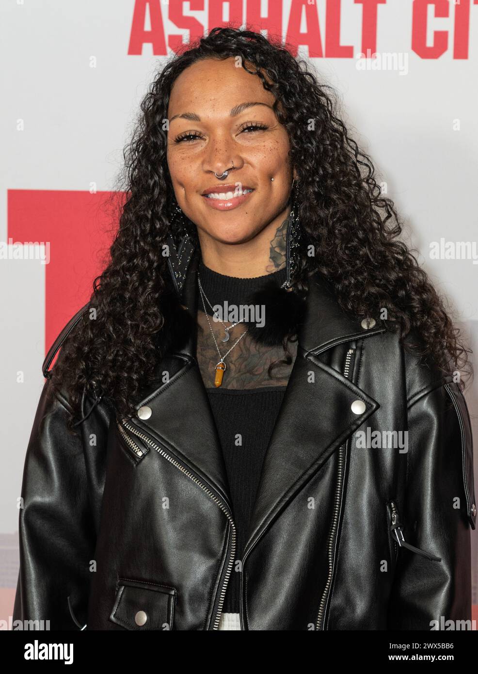 Kali Reis attends special screening of 'Asphalt City' at AMC Lincoln ...