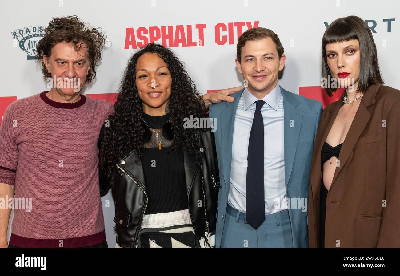 Jean-Stephane Sauvaire, Kali Reis, Tye Sheridan, Raquel Nave attend ...