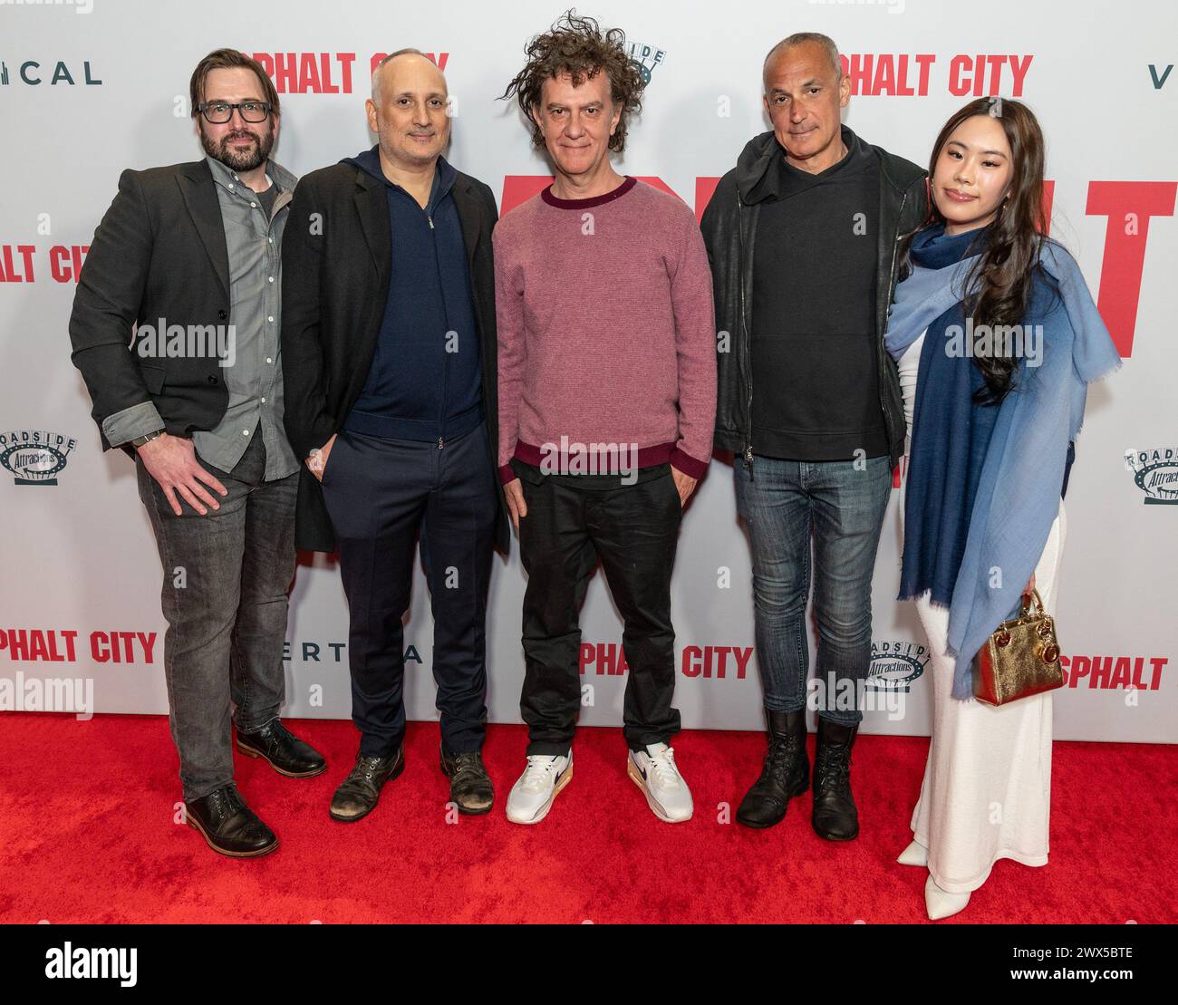 New York, USA. 27th Mar, 2024. Jamie Buckner, Eric Gold, Jean-Stephane ...