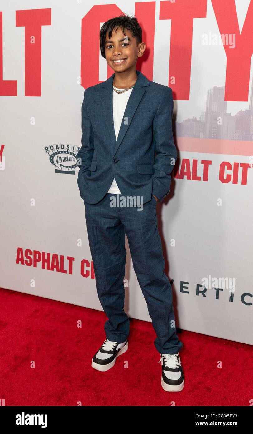 New York, USA. 27th Mar, 2024. Ryder Khatiwala attends special ...