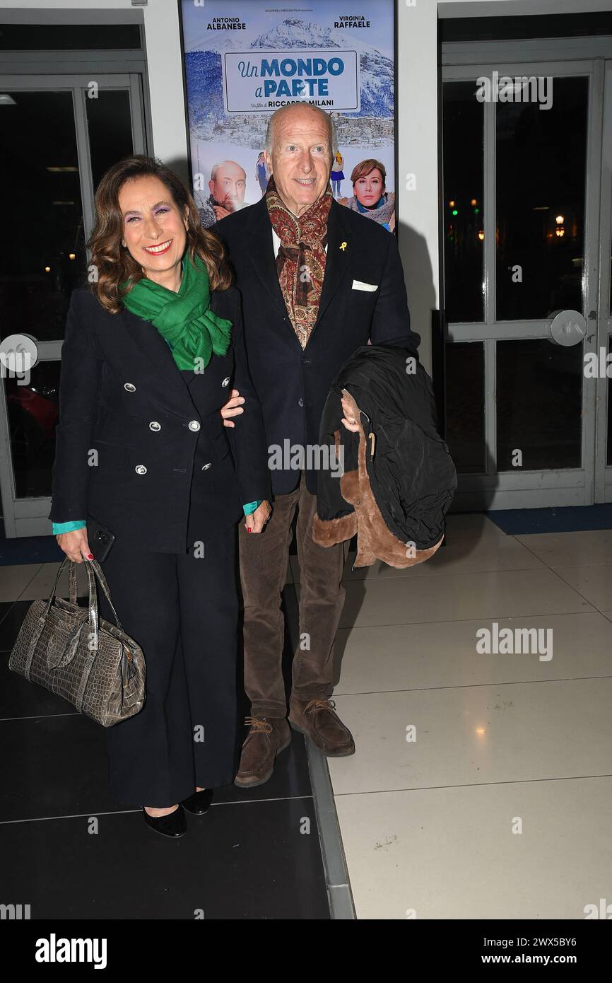 Rome, Italy. 27th Mar, 2024. Rome, Cinema Adriano Premiere of the film ...