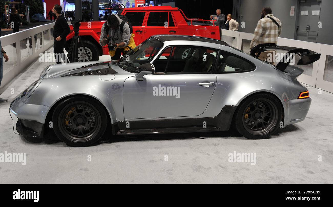 New York, USA. 27th Mar, 2024. 2024 Tedson Motors Daydream (Porsche 993 ...