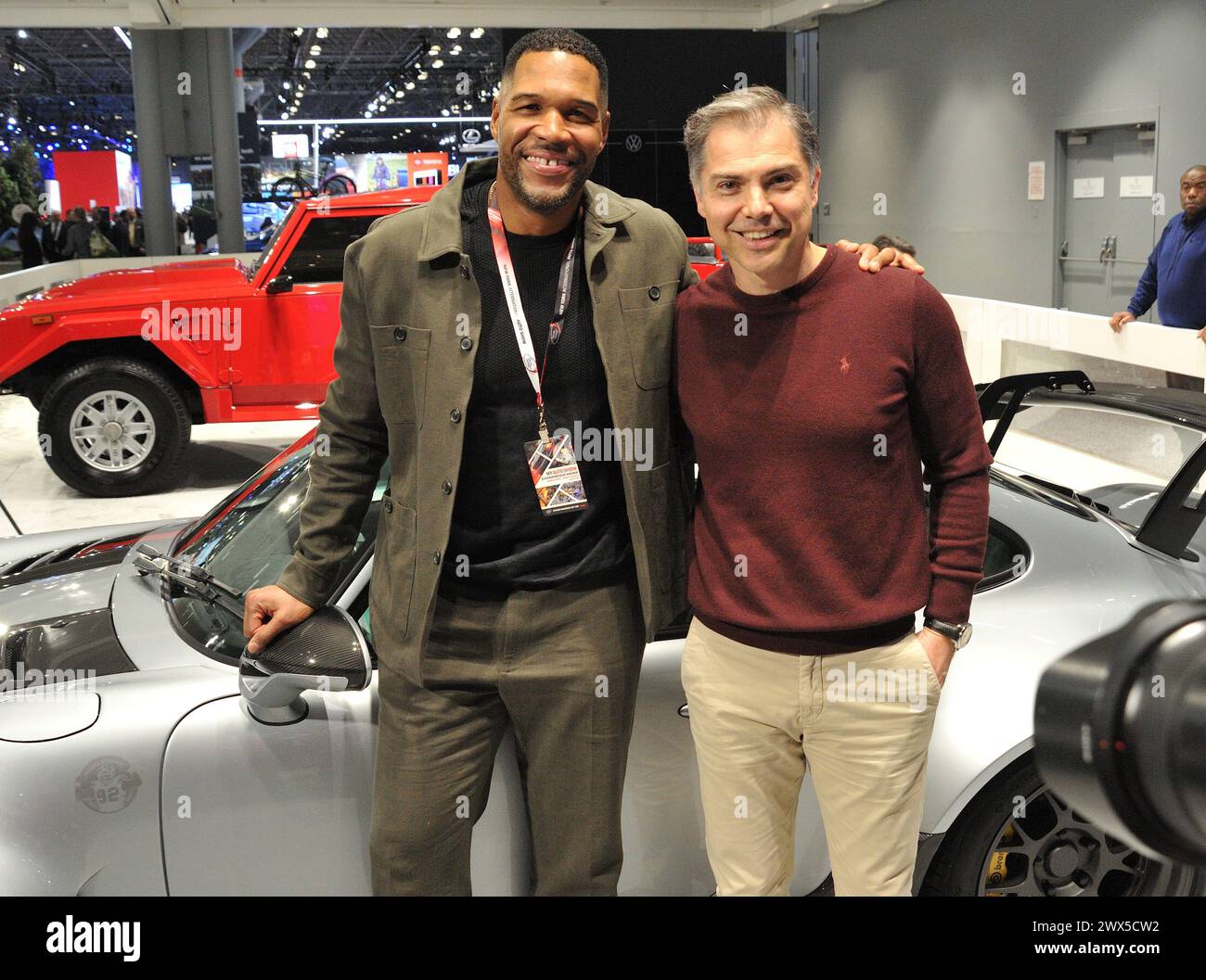 New York, USA. 27th Mar, 2024. L-R: Michael Strahan and Goran Turkic ...