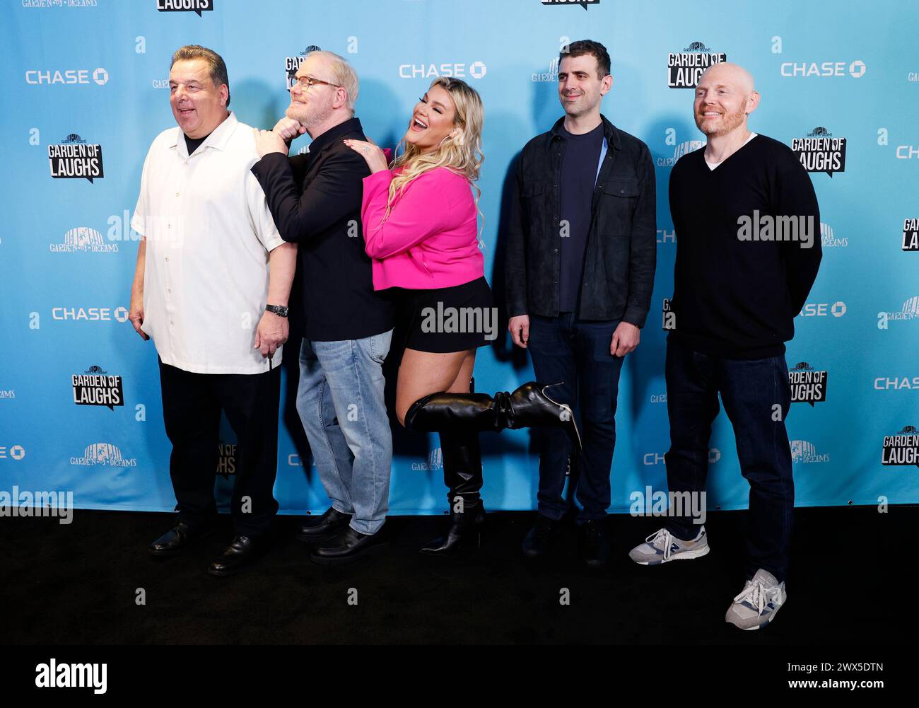 New York United States 27th Mar 2024 Steve Schirripa Jim Gaffigan