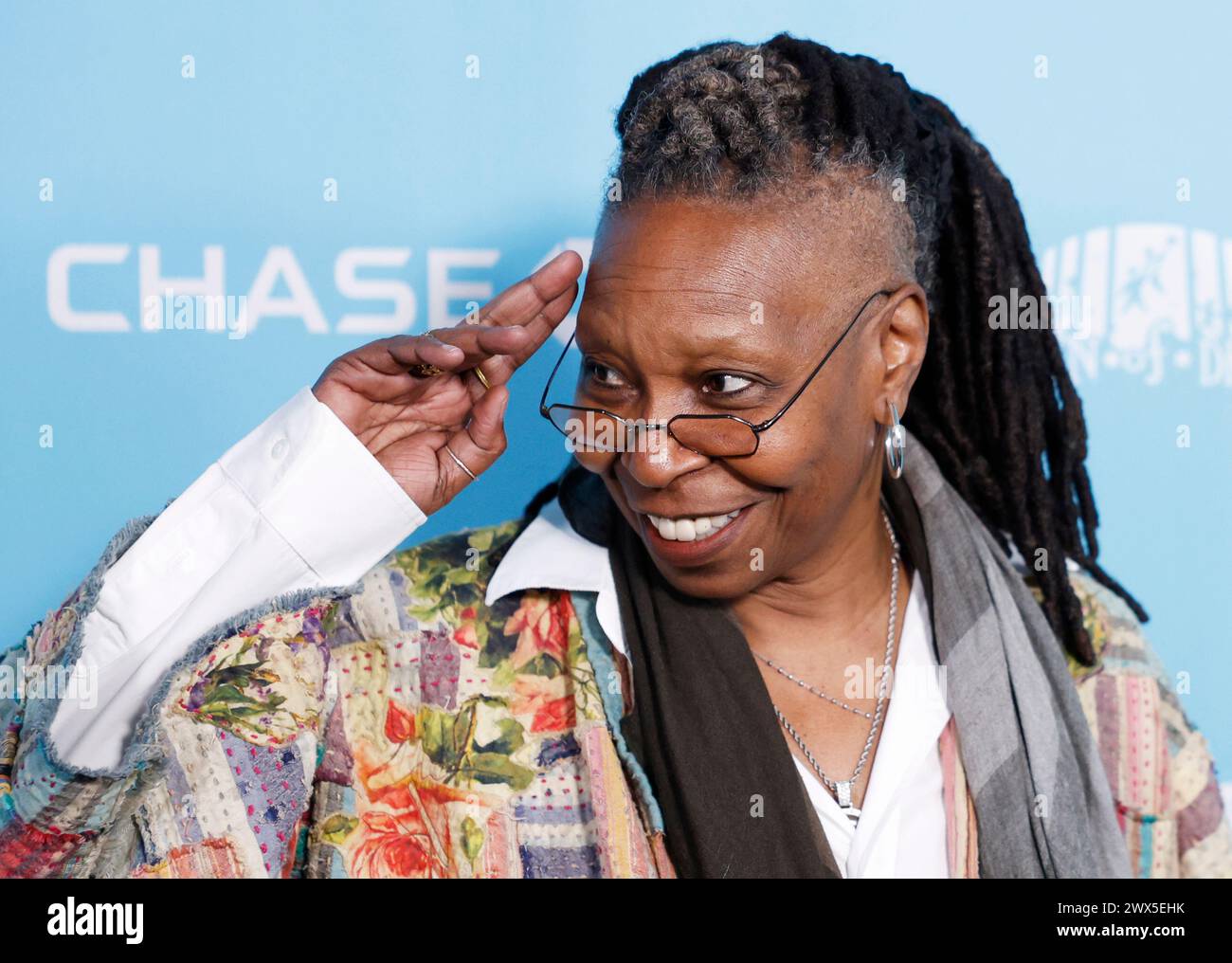 New York, United States. 27th Mar, 2024. Whoopi Goldberg arrives on the ...