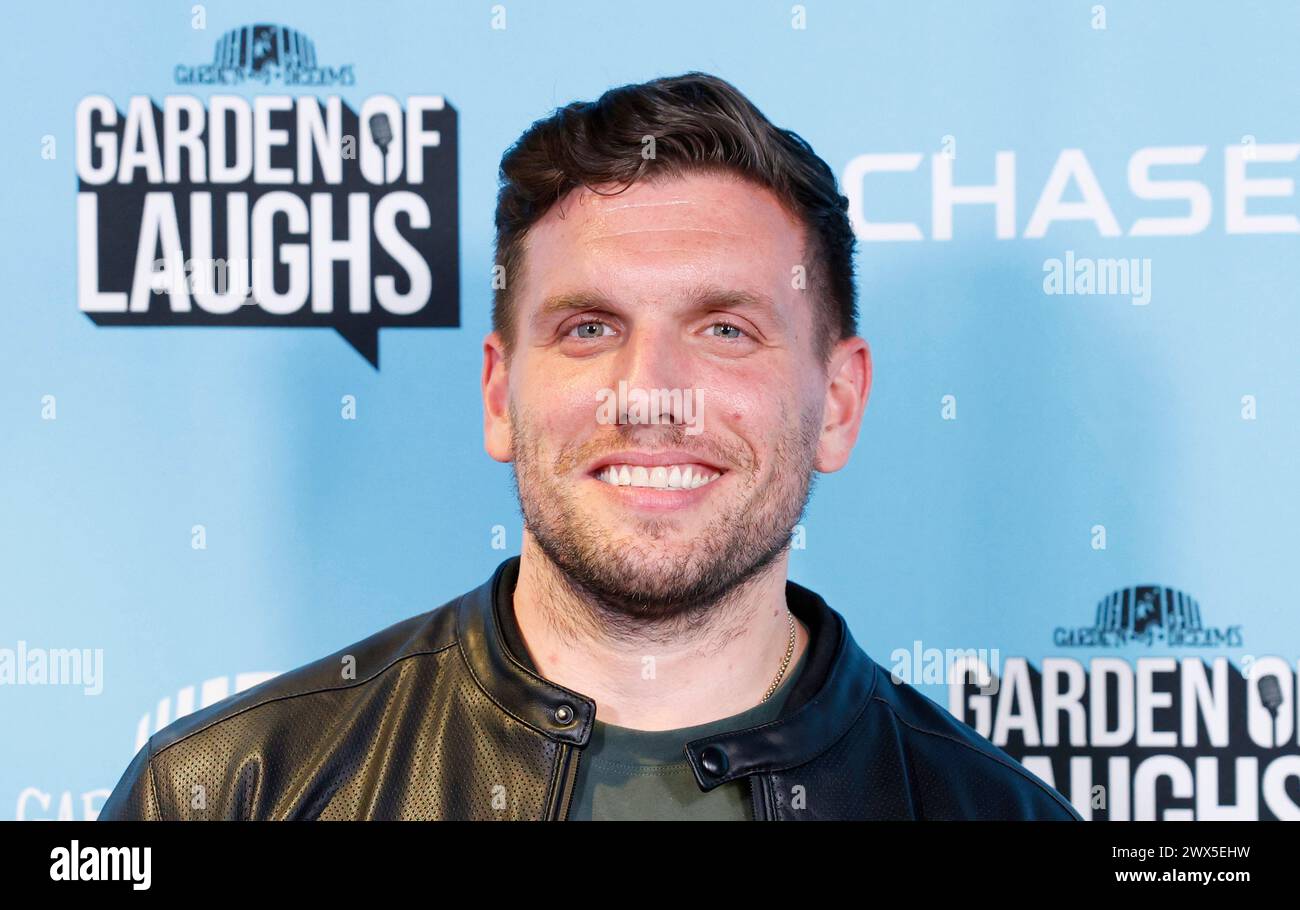 New York, United States. 27th Mar, 2024. Chris Distefano arrives on the ...
