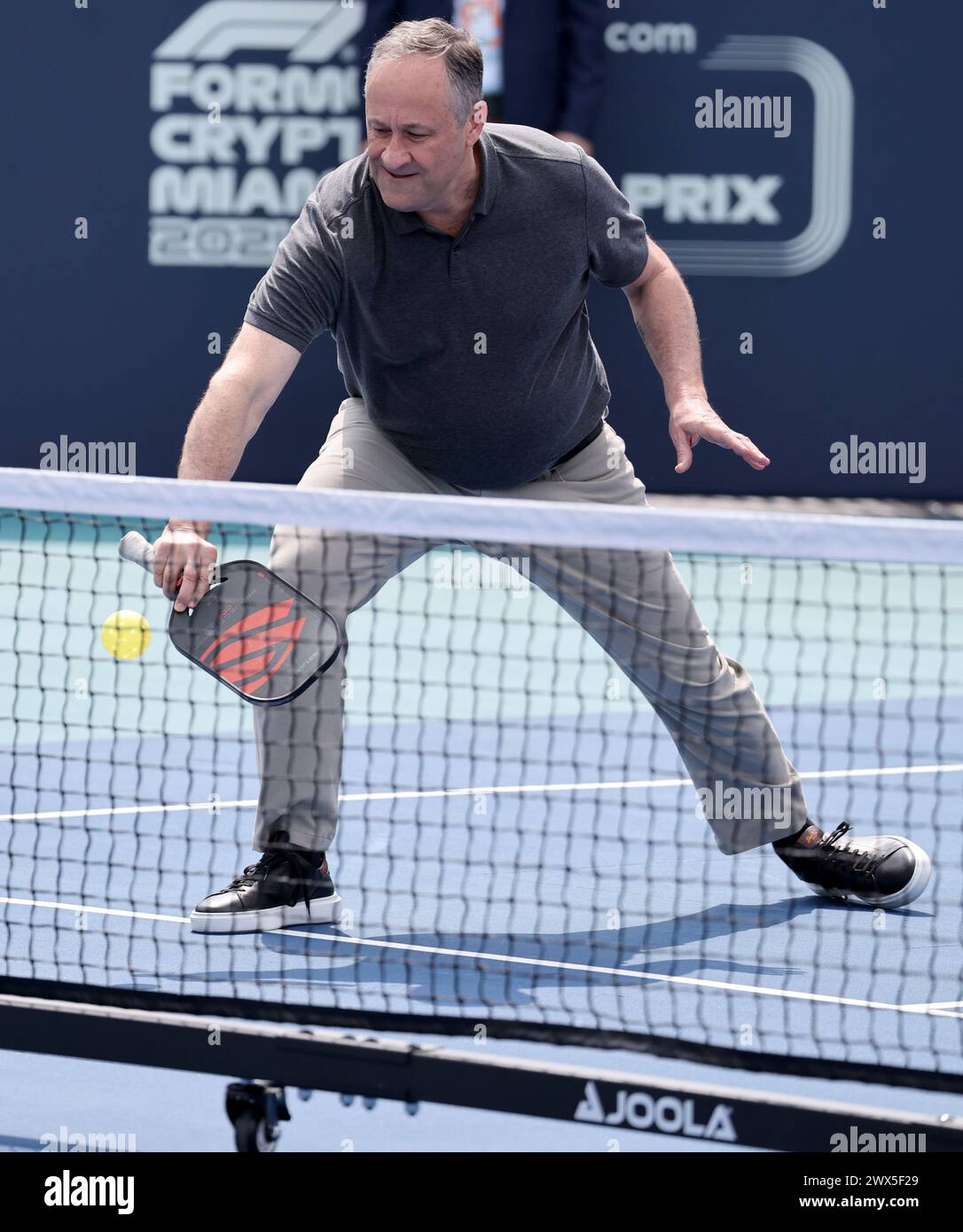 Miami Gardens, Florida, USA. 27th Mar, 2024. Second gentleman Doug ...