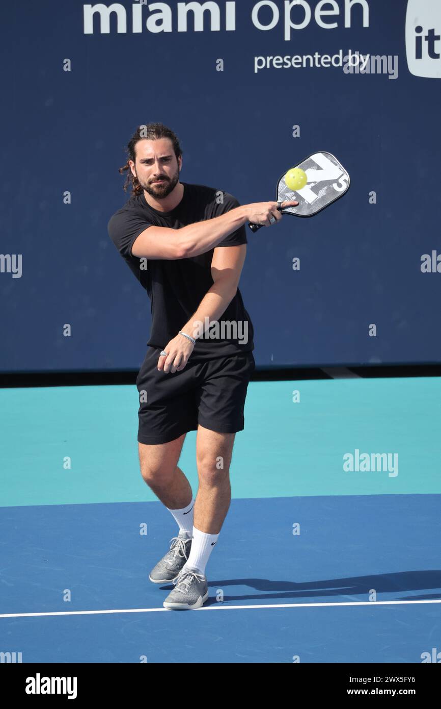 MIAMI GARDENS, FLORIDA - MARCH 27: Alex Propson attends the Major ...