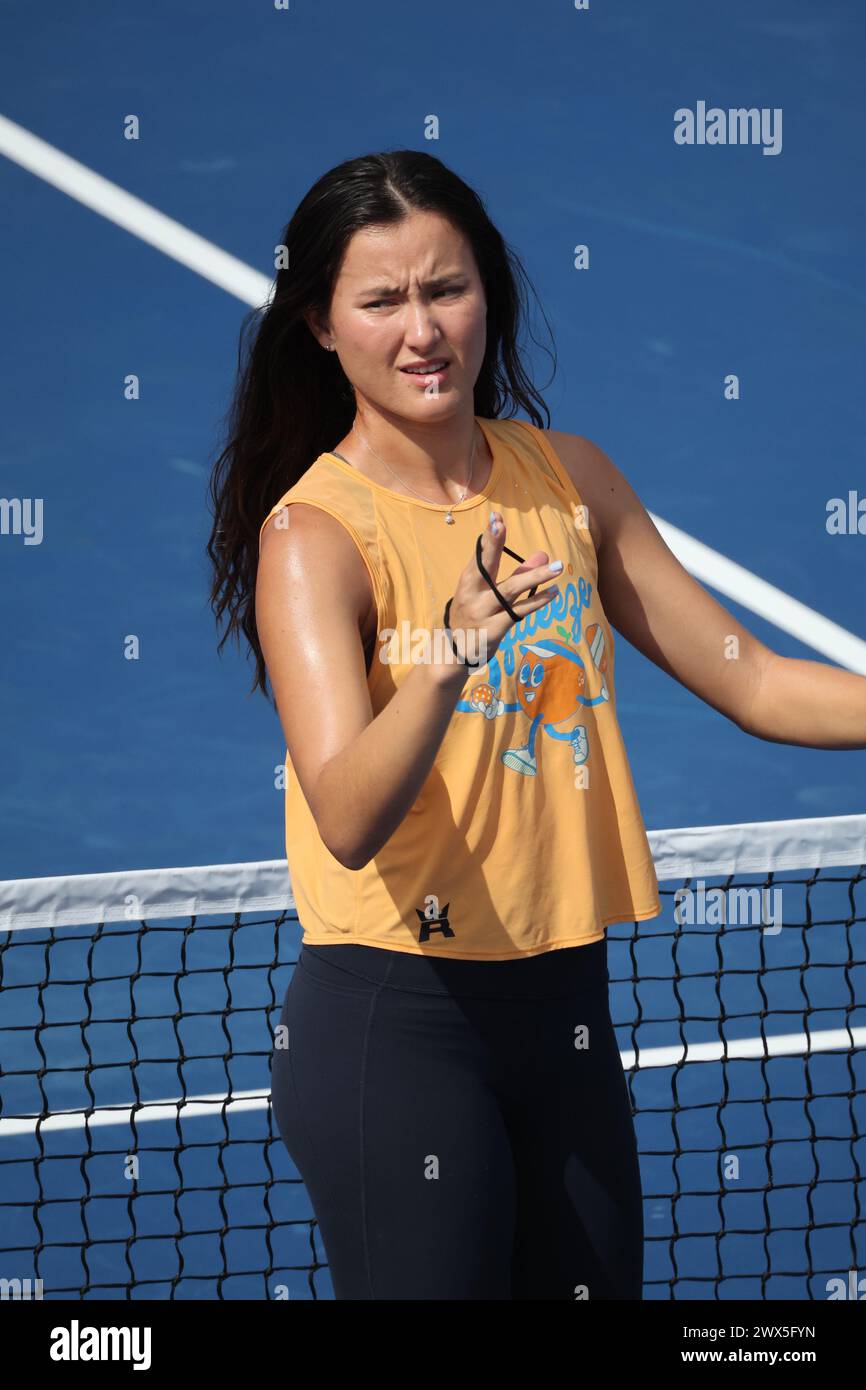 MIAMI GARDENS, FLORIDA - MARCH 27: Anna Bright attends the Major League ...