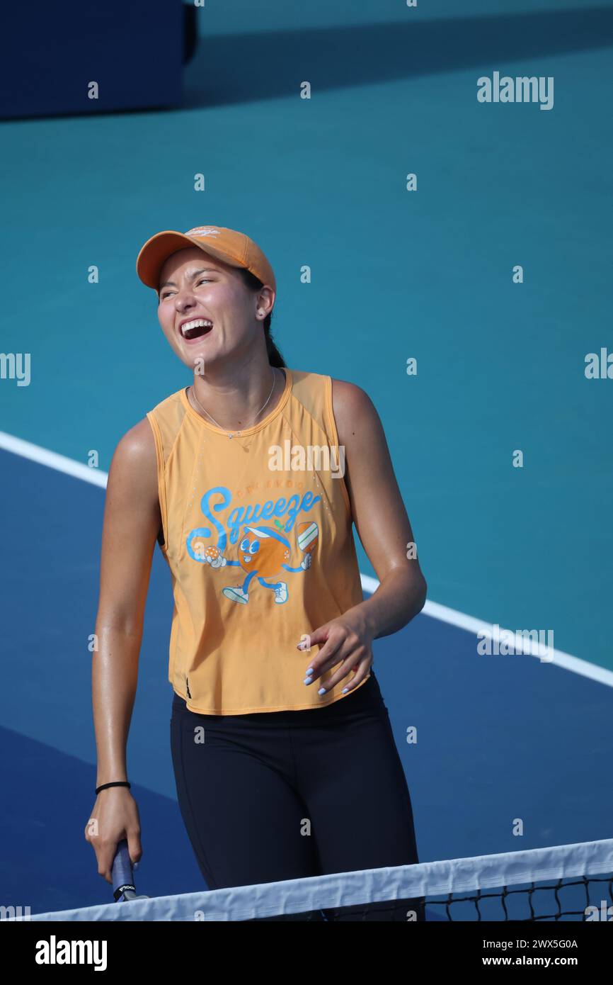 MIAMI GARDENS, FLORIDA - MARCH 27: Anna Bright attends the Major League ...