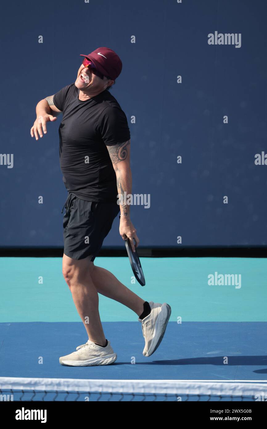 MIAMI GARDENS, FLORIDA - MARCH 27: Elvis Crespo attends the Major ...