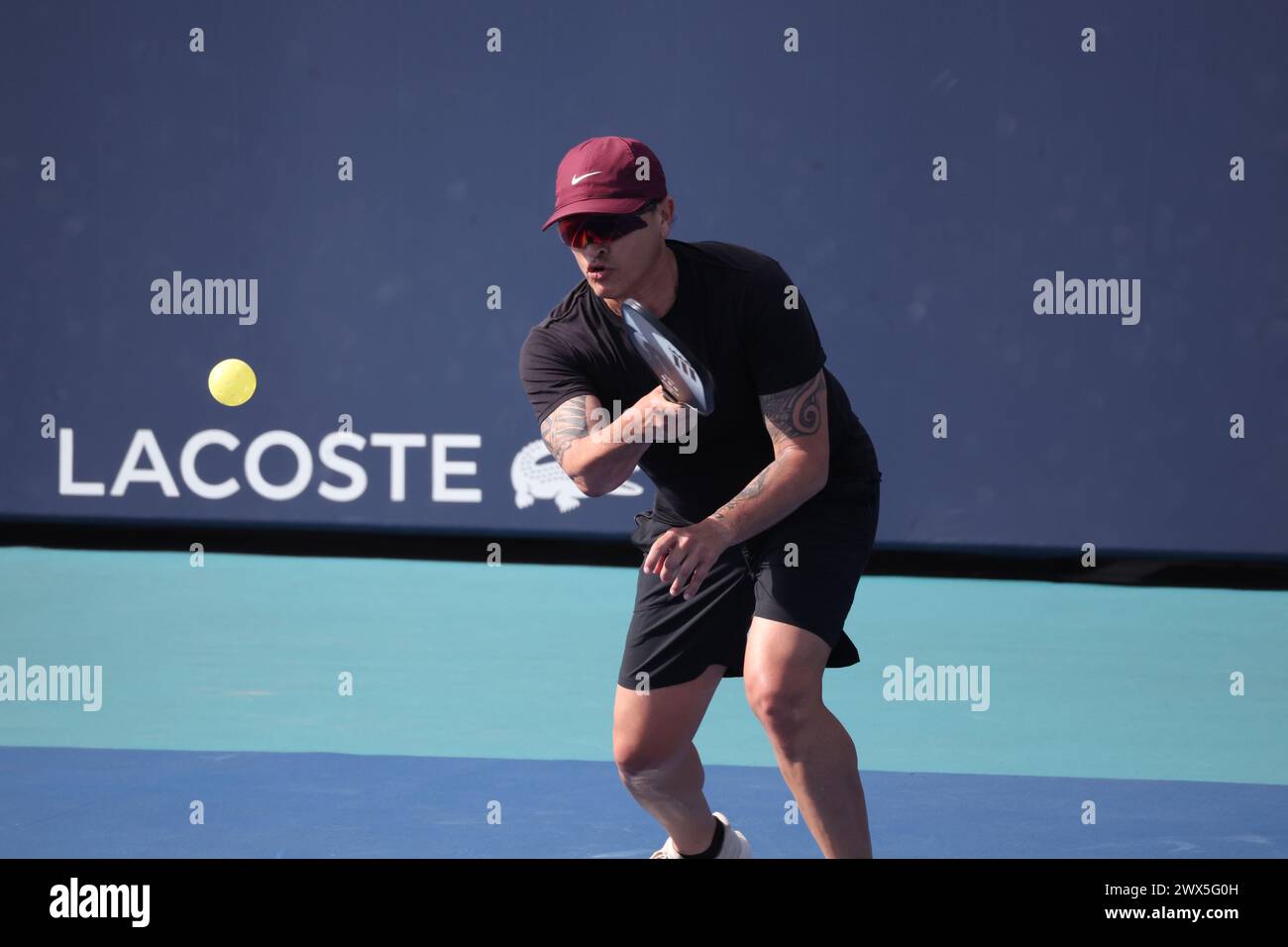 MIAMI GARDENS, FLORIDA - MARCH 27: Elvis Crespo attends the Major ...