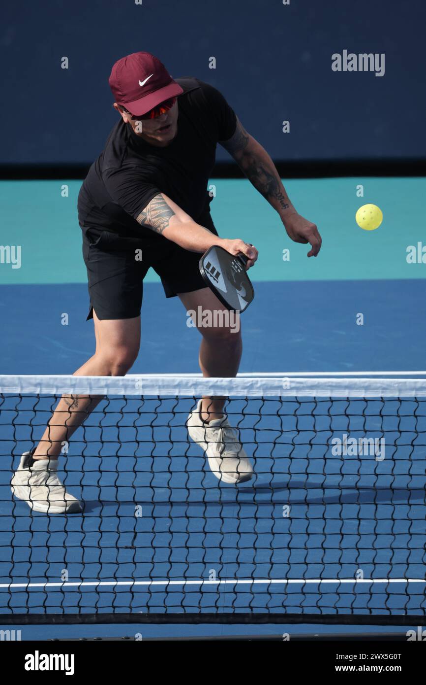 MIAMI GARDENS, FLORIDA - MARCH 27: Elvis Crespo attends the Major ...