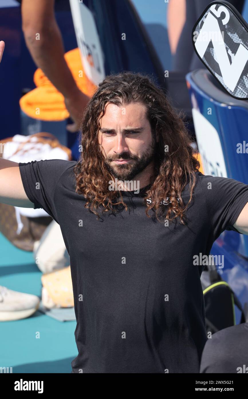MIAMI GARDENS, FLORIDA - MARCH 27: Alex Propson attends the Major ...