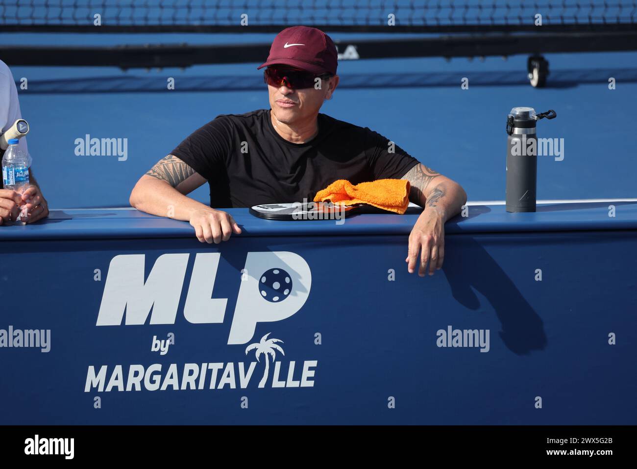 MIAMI GARDENS, FLORIDA - MARCH 27: Elvis Crespo attends the Major ...