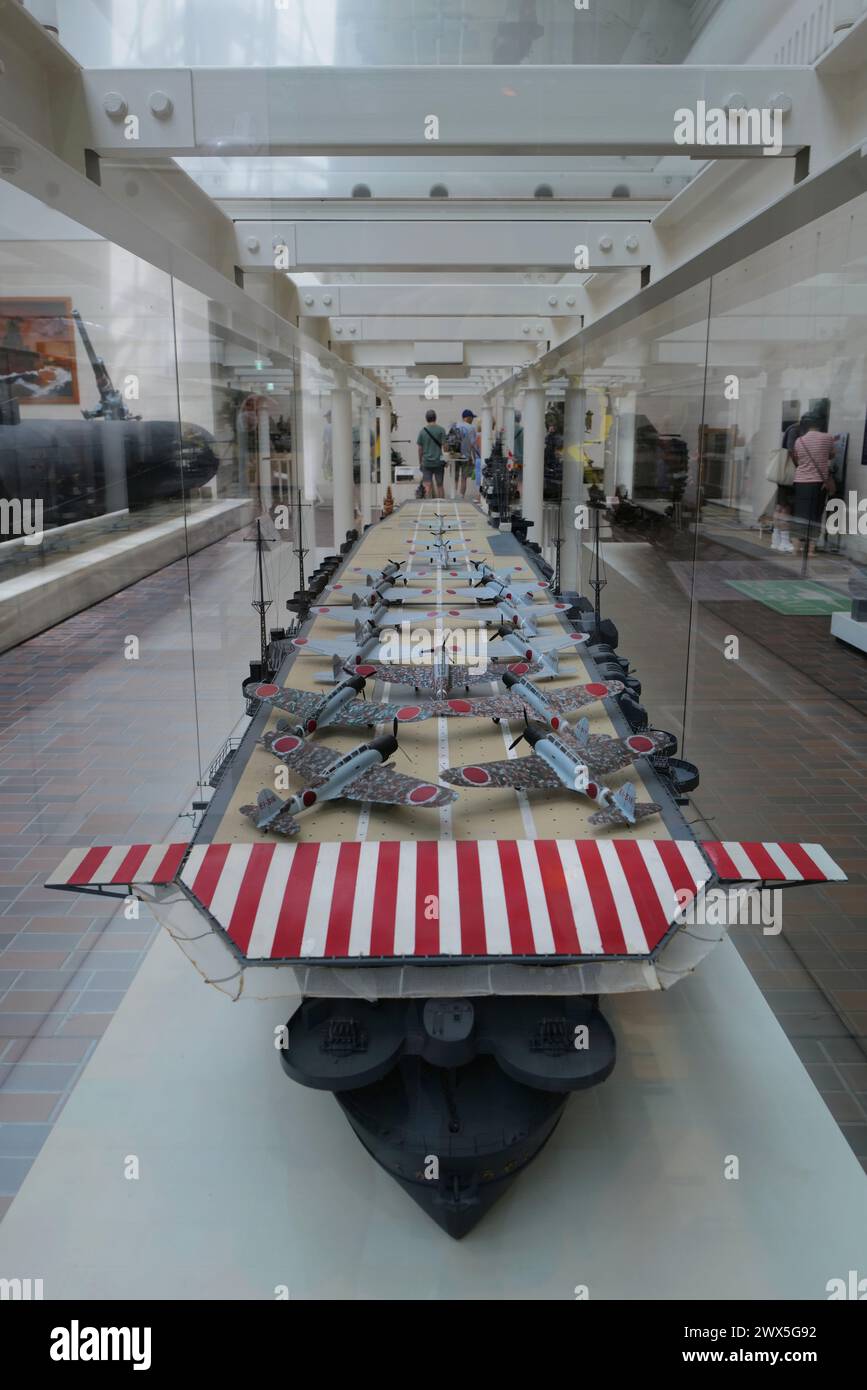 1/50 scale model of Imperial Japanese Navy Aircraft carrier Shōkaku ...