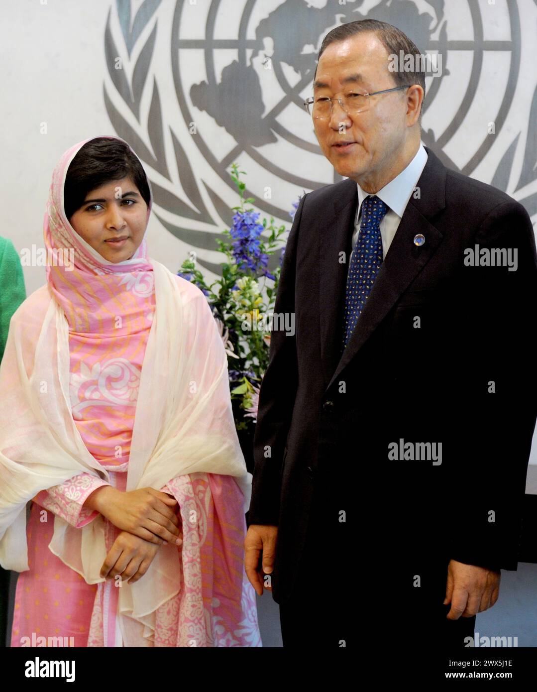 NEW YORK, NY - JULY 12: Malala Yousafzai, the 16-year-old Pakistani ...