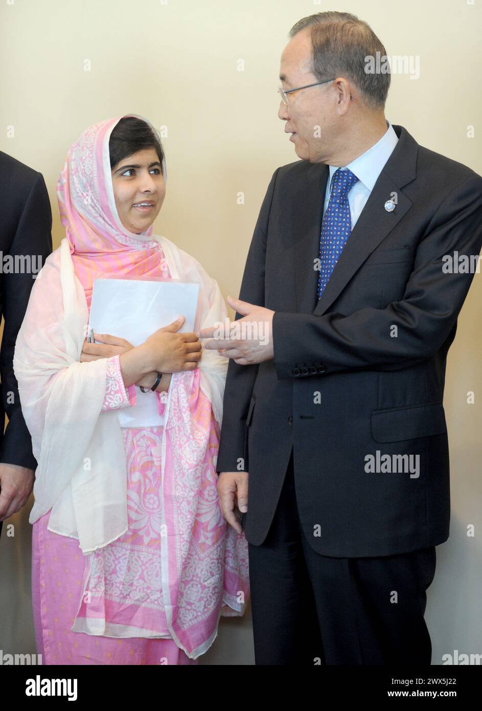NEW YORK, NY - JULY 12: Malala Yousafzai, the 16-year-old Pakistani ...