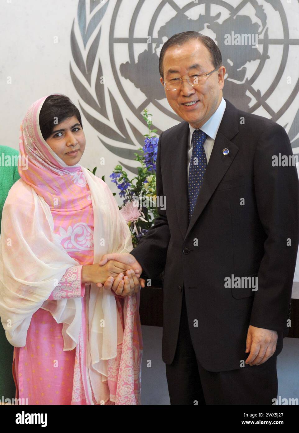 NEW YORK, NY - JULY 12: Malala Yousafzai, the 16-year-old Pakistani ...