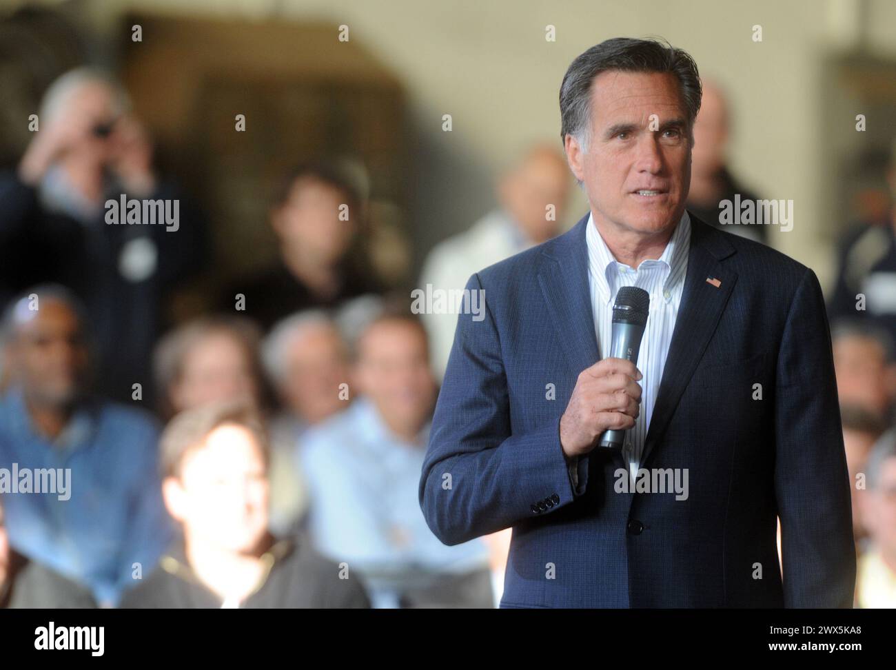 Attending campaign rally at rc fabricators hi-res stock photography and ...