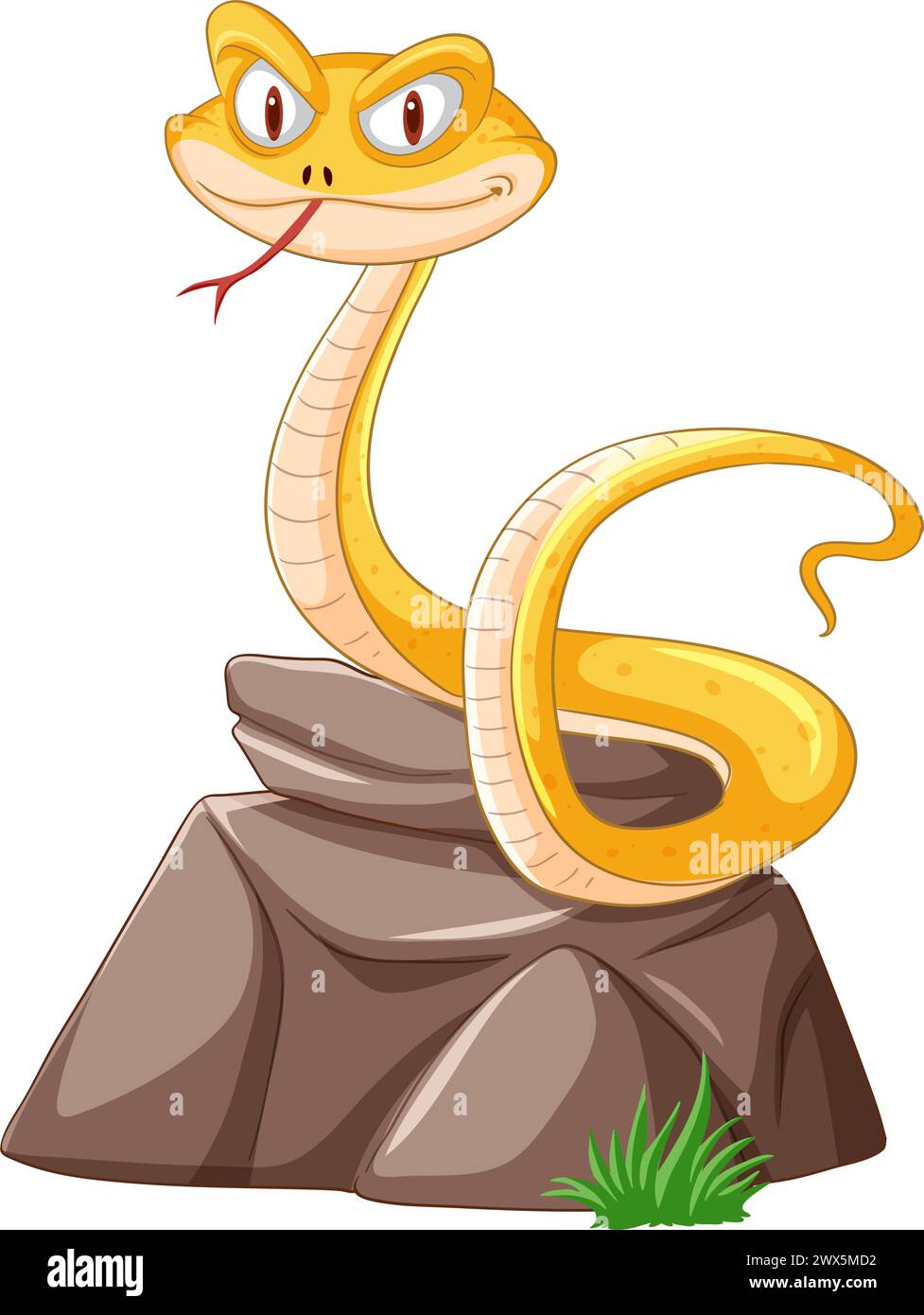 Serpent rock art Stock Vector Images - Alamy