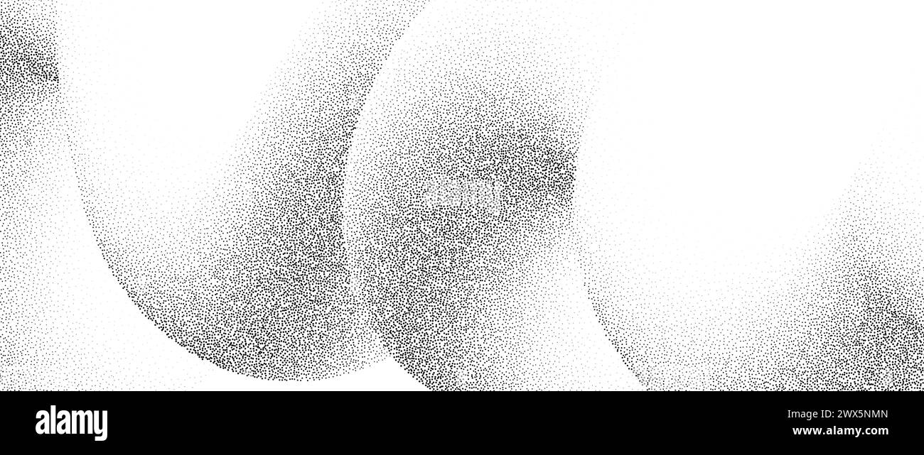 Stippled wavy sand grain background. Grunge curved gradient wave ...