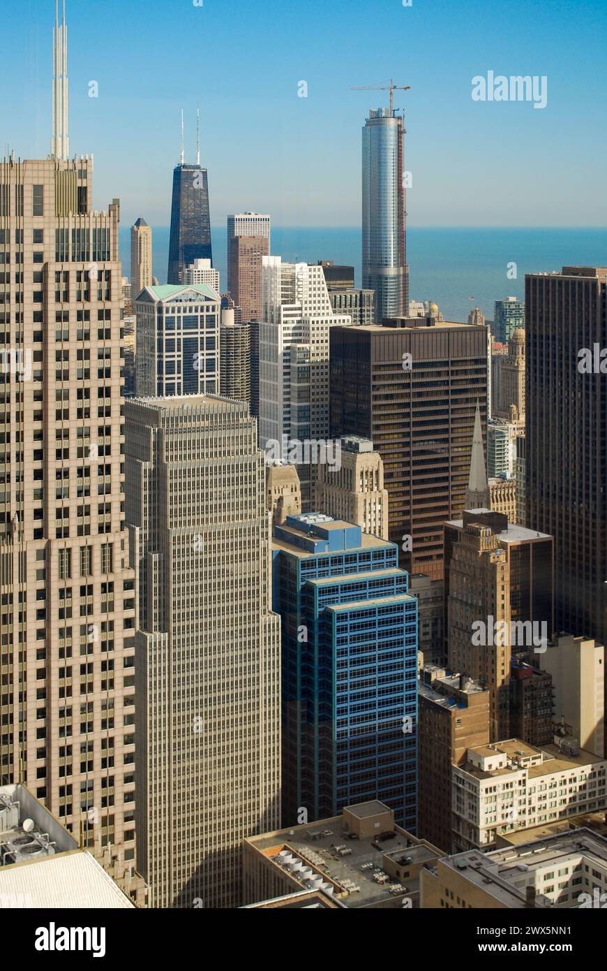 Skyscrapers in Chicago, USA Stock Photo - Alamy