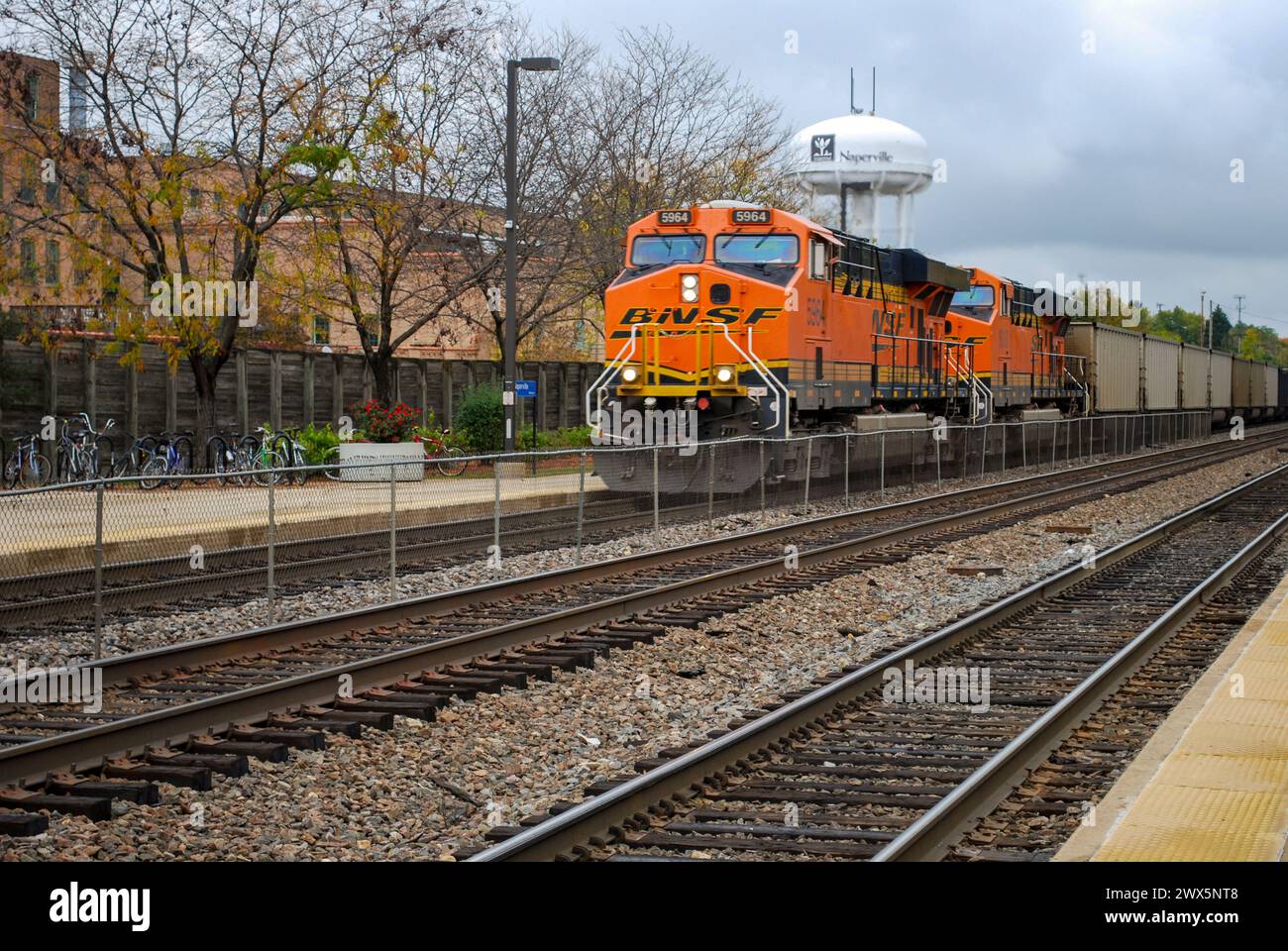 Freight train in USA Stock Photo - Alamy