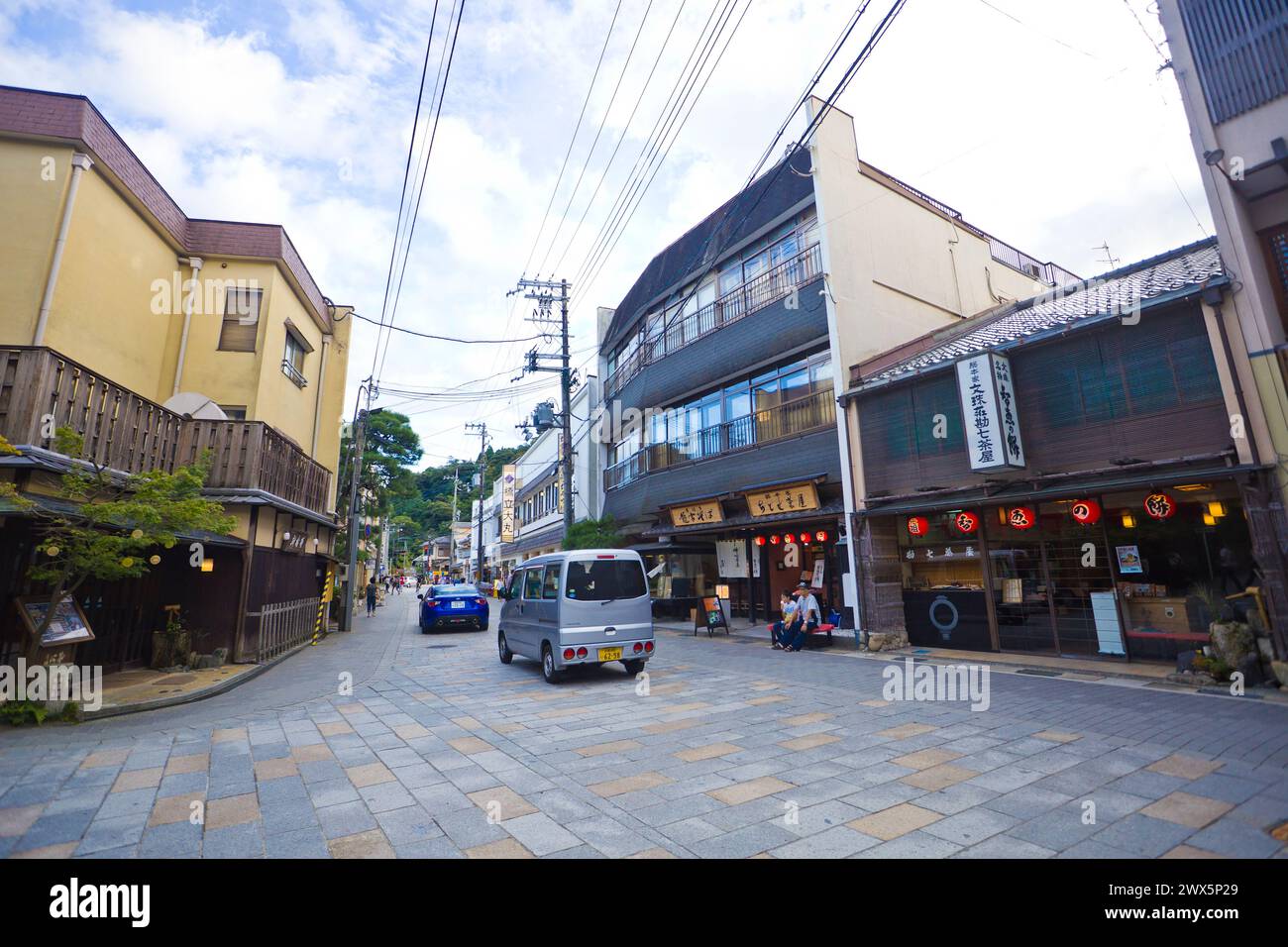 Townscape of Amanohashidate, Kyoto, Kansai, Japan Stock Photo - Alamy