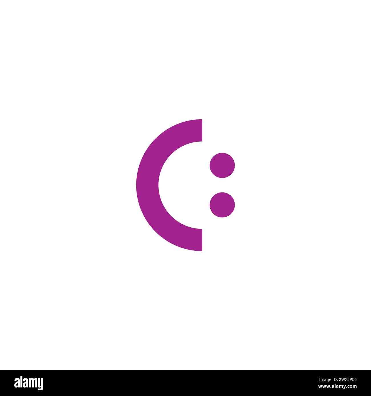 C smile logo Cut Out Stock Images & Pictures - Alamy