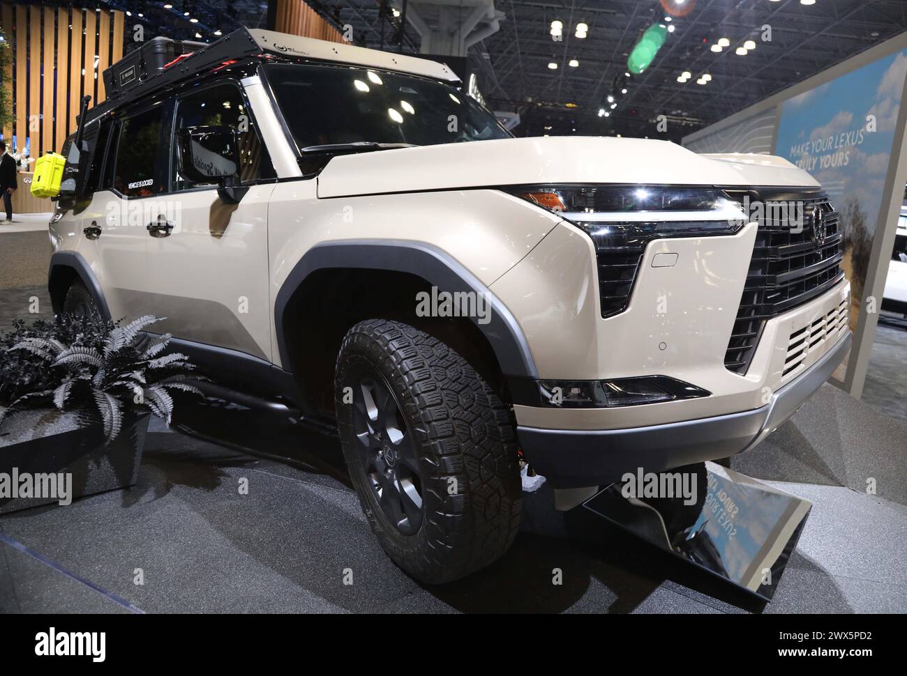 New York, New York, USA. 27th Mar, 2024. 2024 LEXUS GX 550 OVERTRAIL ...