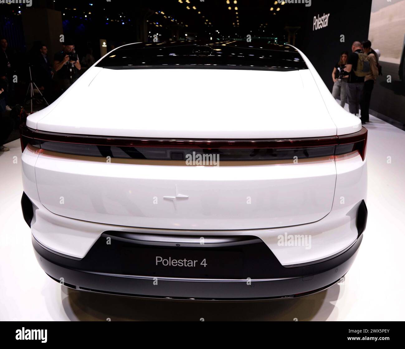 New York, New York, USA. 27th Mar, 2024. POLESTAR 4 seen at the 2024 ...