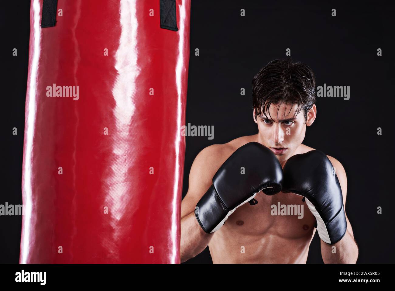 Boxing into stomach hi-res stock photography and images - Alamy