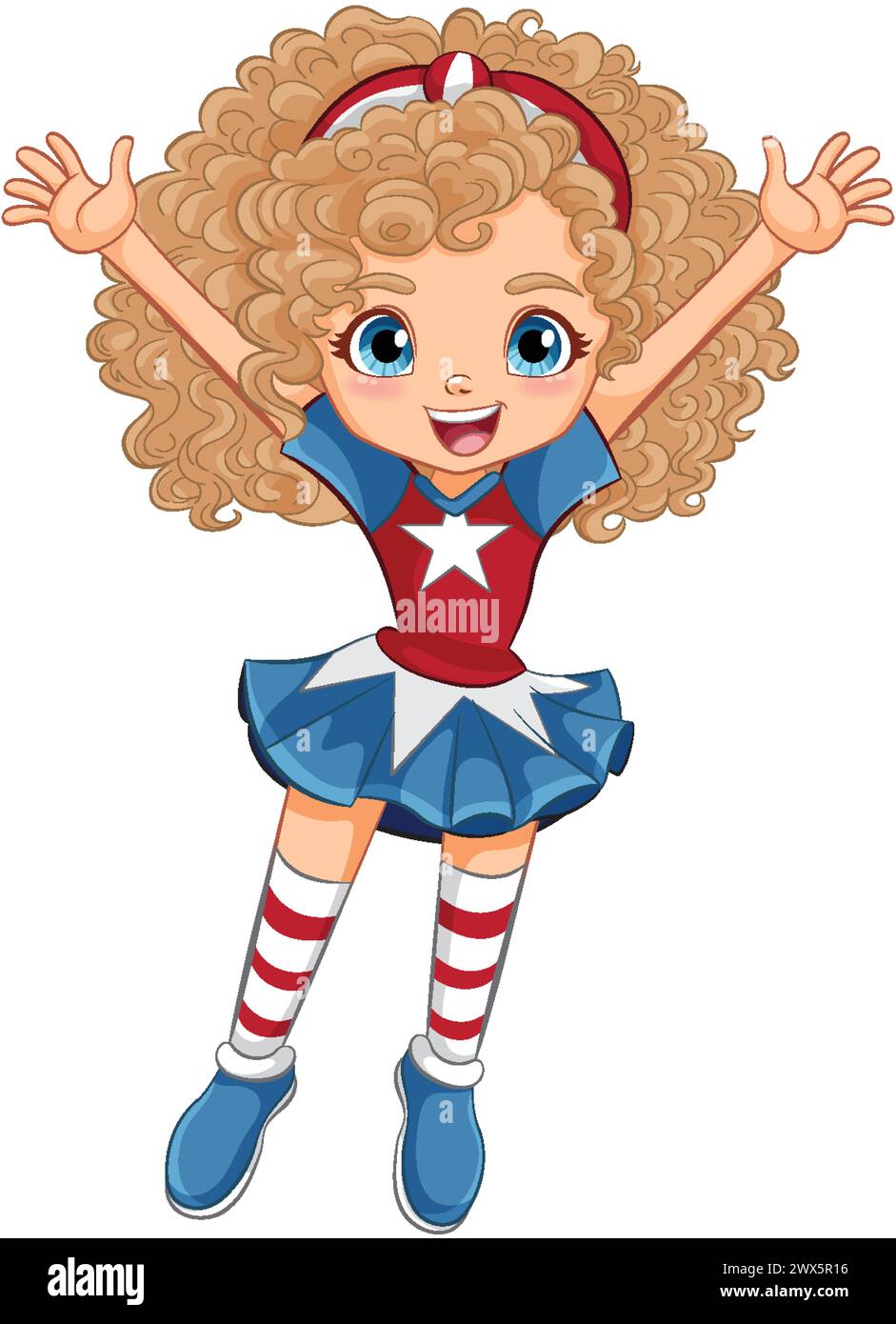 Animated character in blue dress hi-res stock photography and images ...