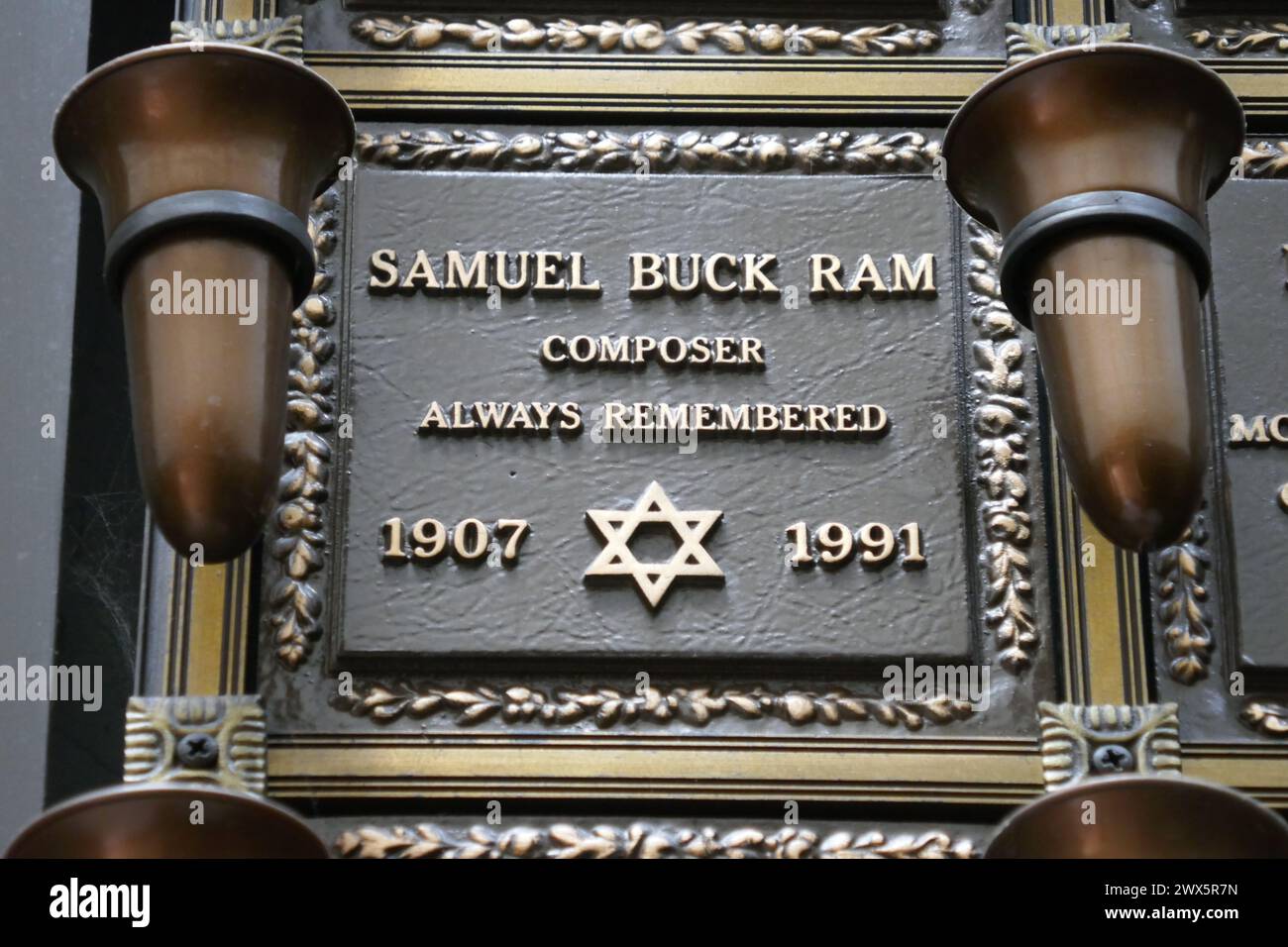 Mission Hills, California, USA 26th March 2024 Composer Samuel Buck Ram ...