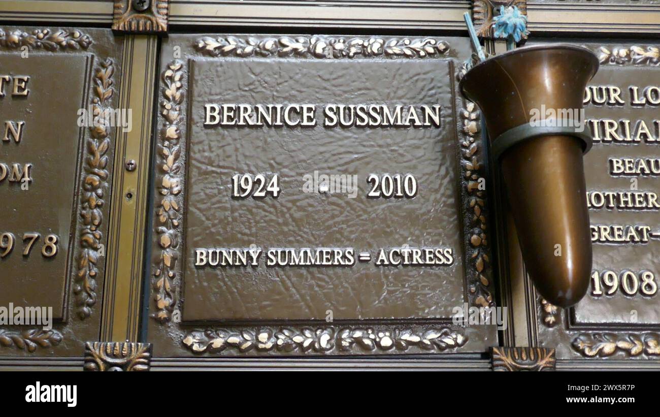 Mission Hills, California, USA 26th March 2024 Actress Bunny Summers ...