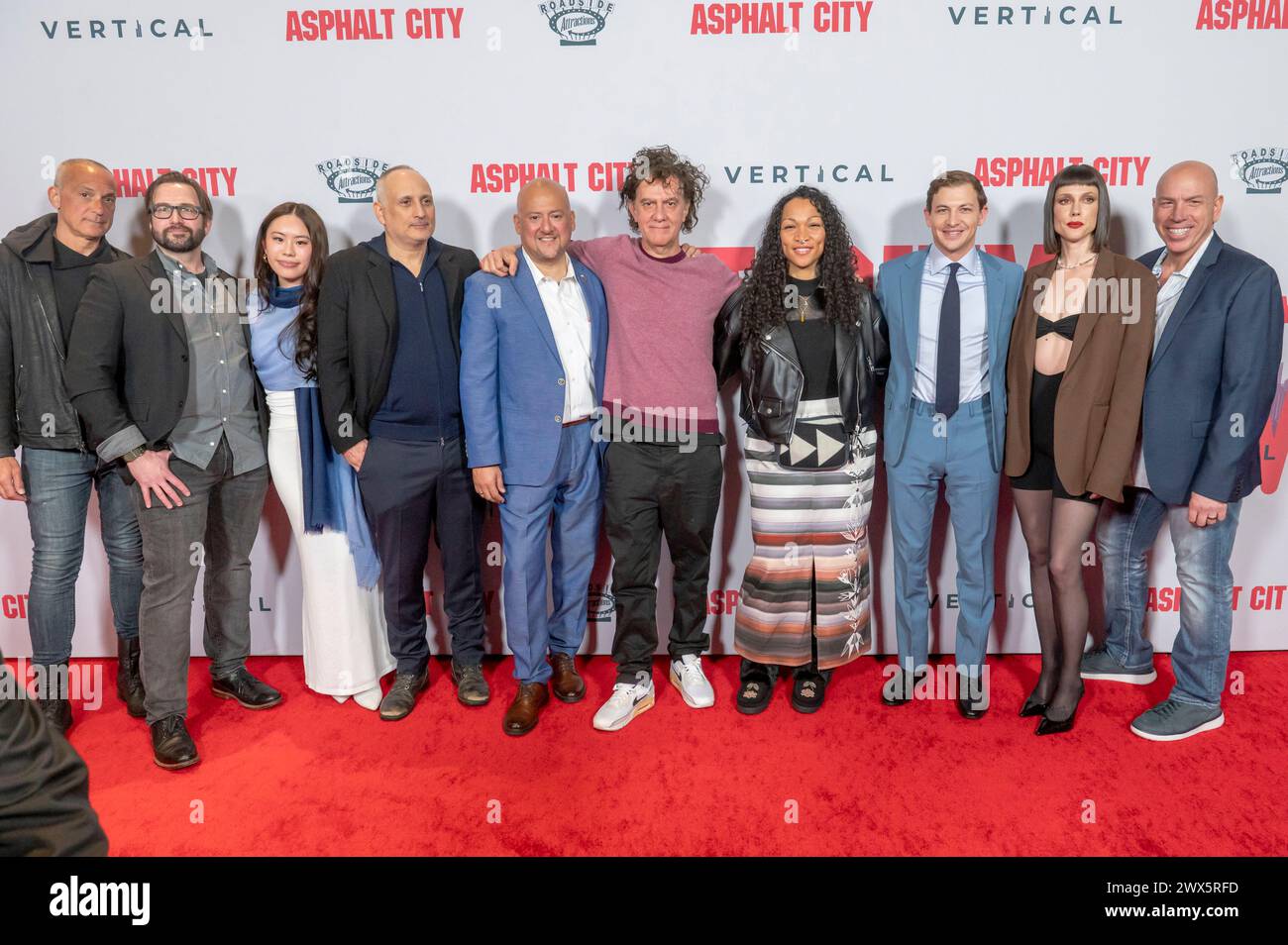 New York, United States. 27th Mar, 2024. (L-R) Christopher Kopp, Jamie ...