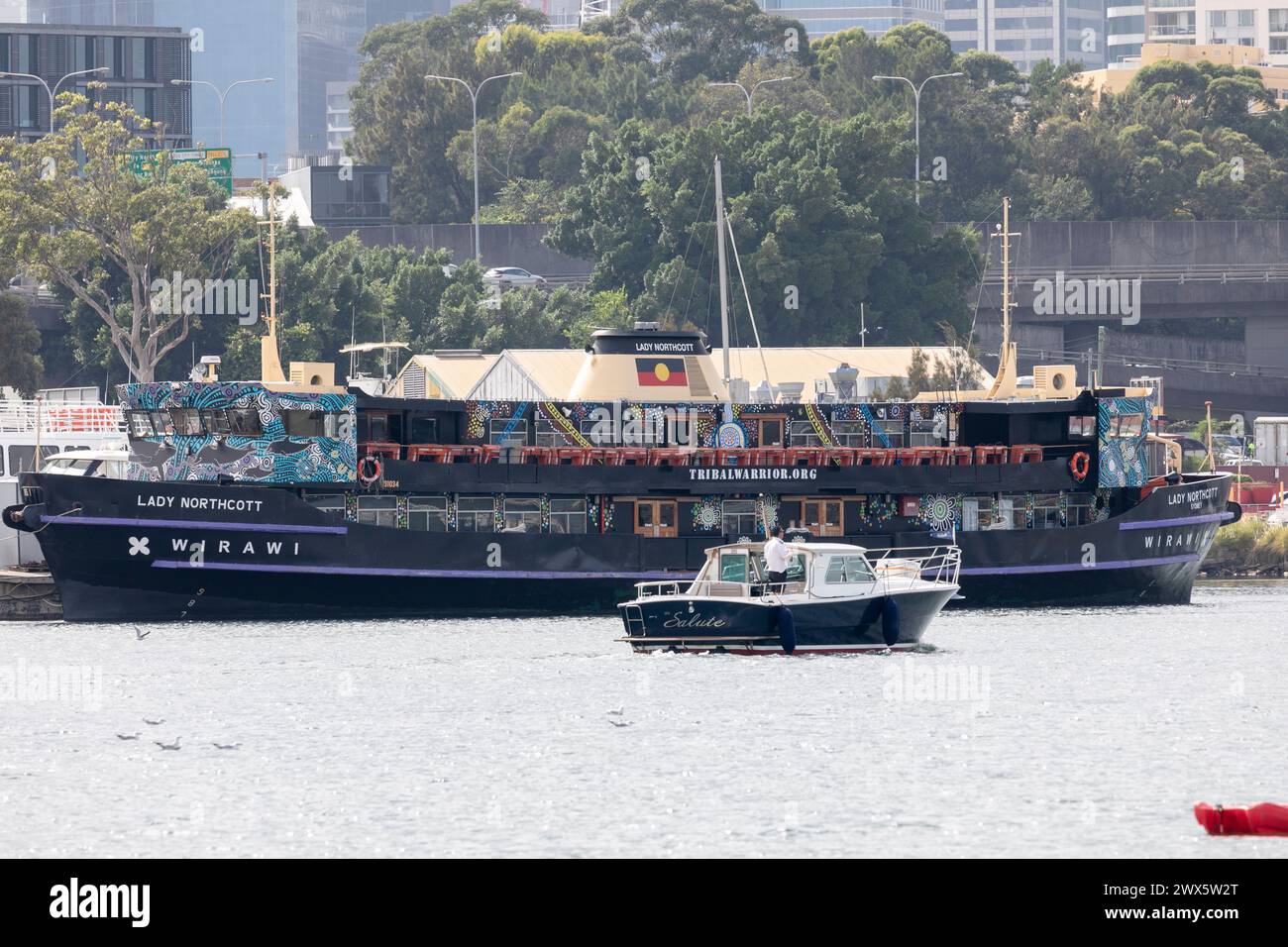Lady Northcott Wirawi ferry boat, former lady class ferry now operated ...